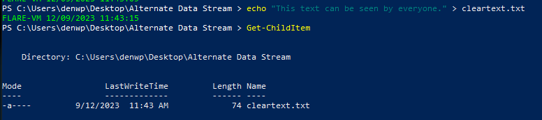 Unveiling the Stealth: How Malware Hides Using Alternate Data Streams